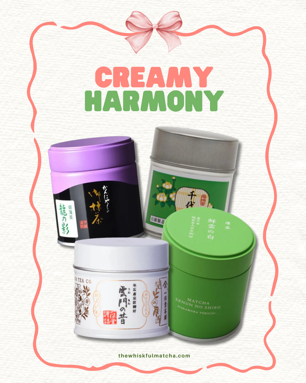 "Creamy Harmony" Bundle – The Whiskful Matcha